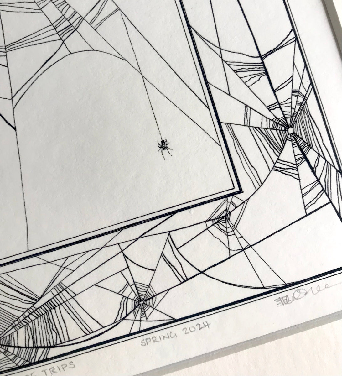 Cobweb of Trips - Ltd. Edition Prints - by Ellen Osborne – Psychedelic ...